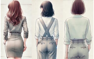 大きいお尻が悩み…デカ尻をカバーしてすっきり見せる方法18選まとめ - minawish