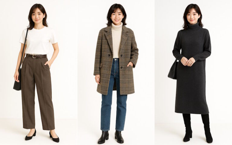 40代女性に似合うプチプラコーデは？上品に見える着こなしのコツまとめ - minawish